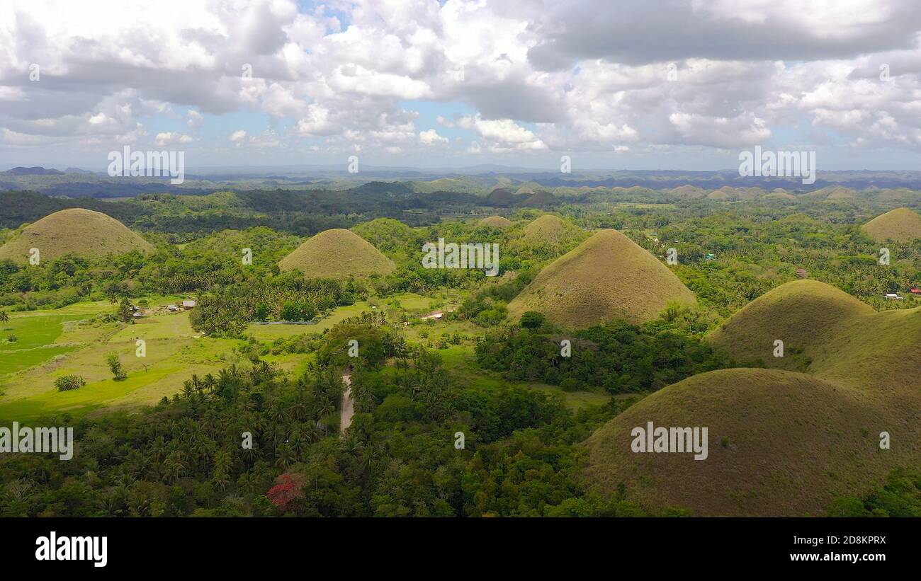 Aerial view bohol island philippines hi-res stock photography and ...