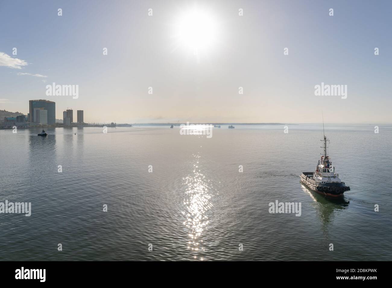 Port of Spain, Trinidad and Tobago - The waterfront Stock Photo - Alamy