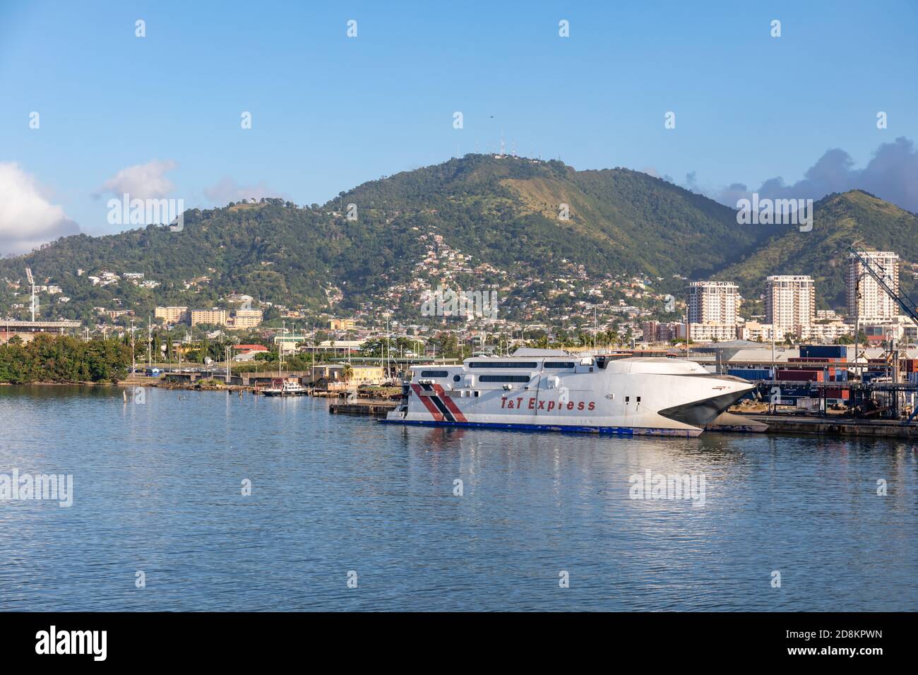 08 JAN 2020 - Port of Spain, Trinidad and Tobago - The ferryboat ...