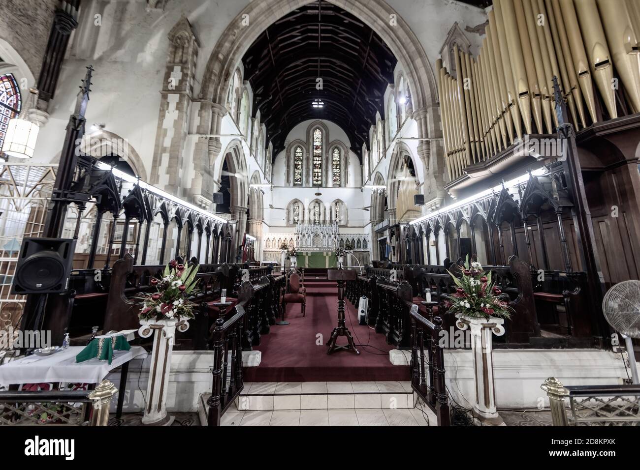 Port of Spain, Trinidad and Tobago - Trinity Cathedral Stock Photo - Alamy