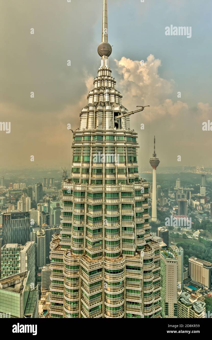 KLCC District, Kuala Lumpur, HDR Image Stock Photo - Alamy