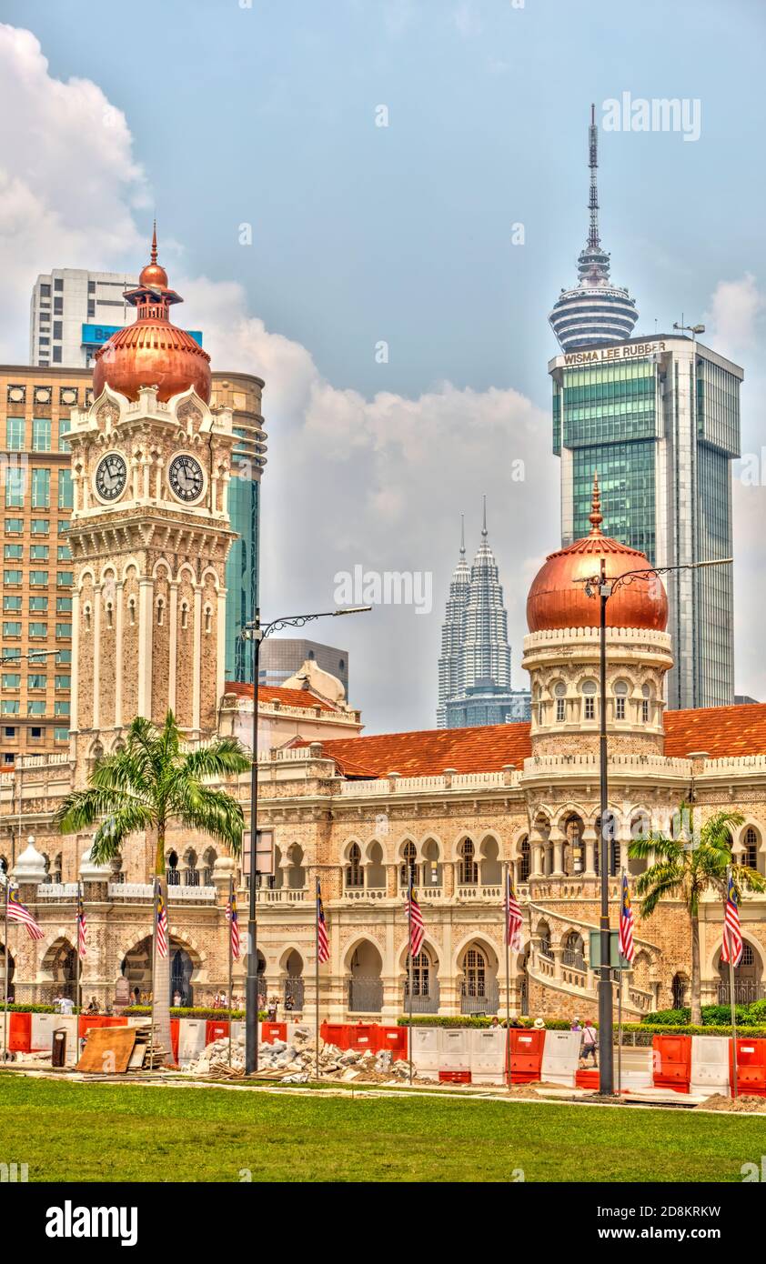 Merdeka Square, Kuala Lumpur, HDR Image Stock Photo - Alamy