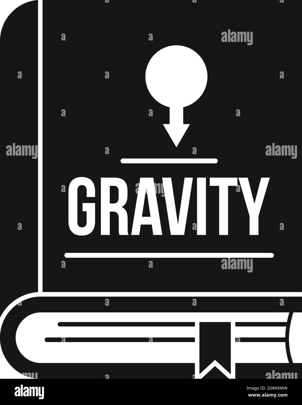 Gravity book icon, simple style Stock Vector Image & Art - Alamy