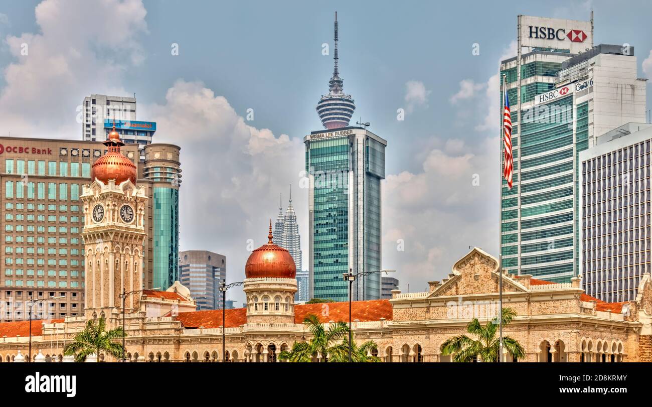 Merdeka Square, Kuala Lumpur, HDR Image Stock Photo - Alamy