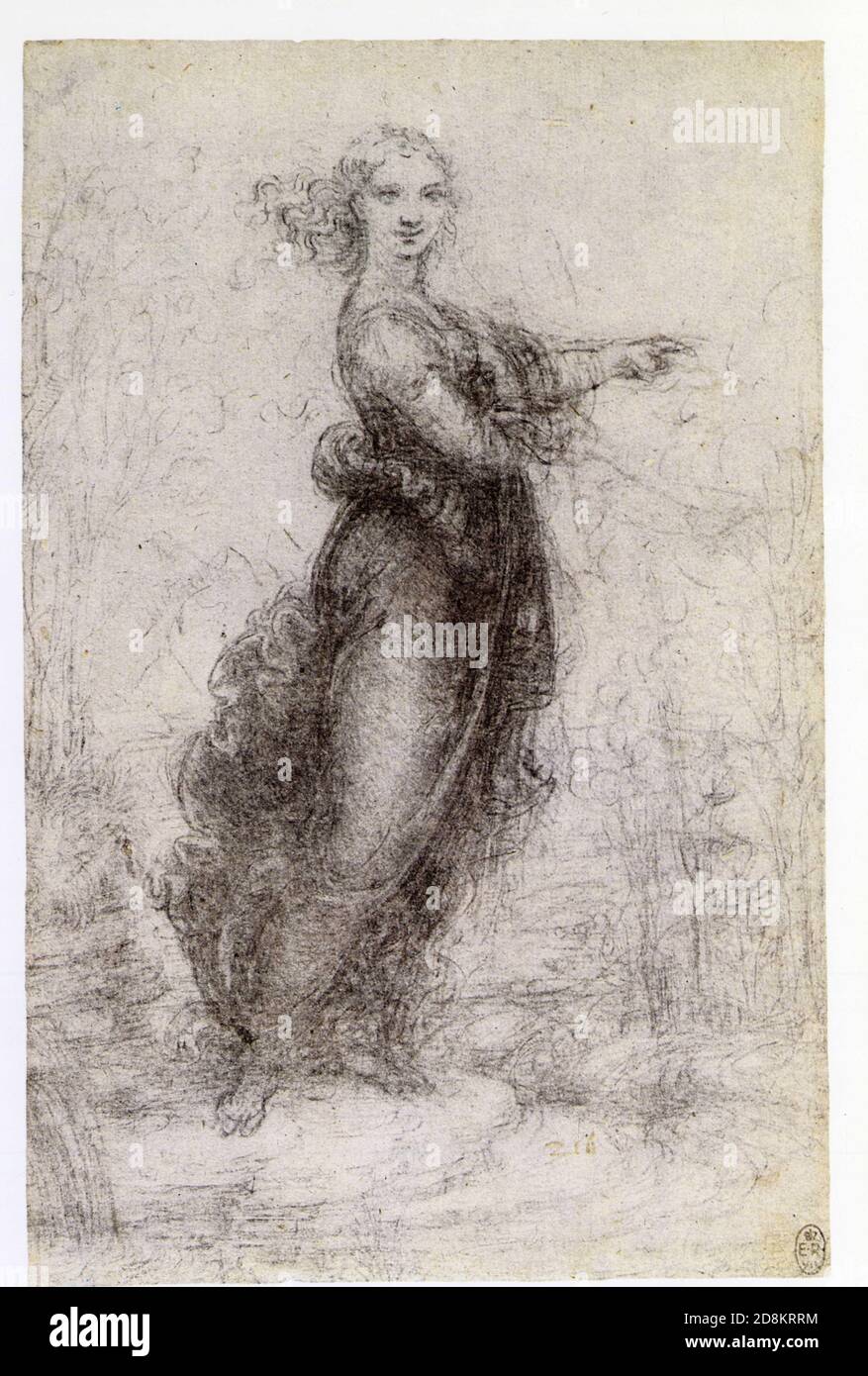 Lady pointing to hi-res stock photography and images - Alamy