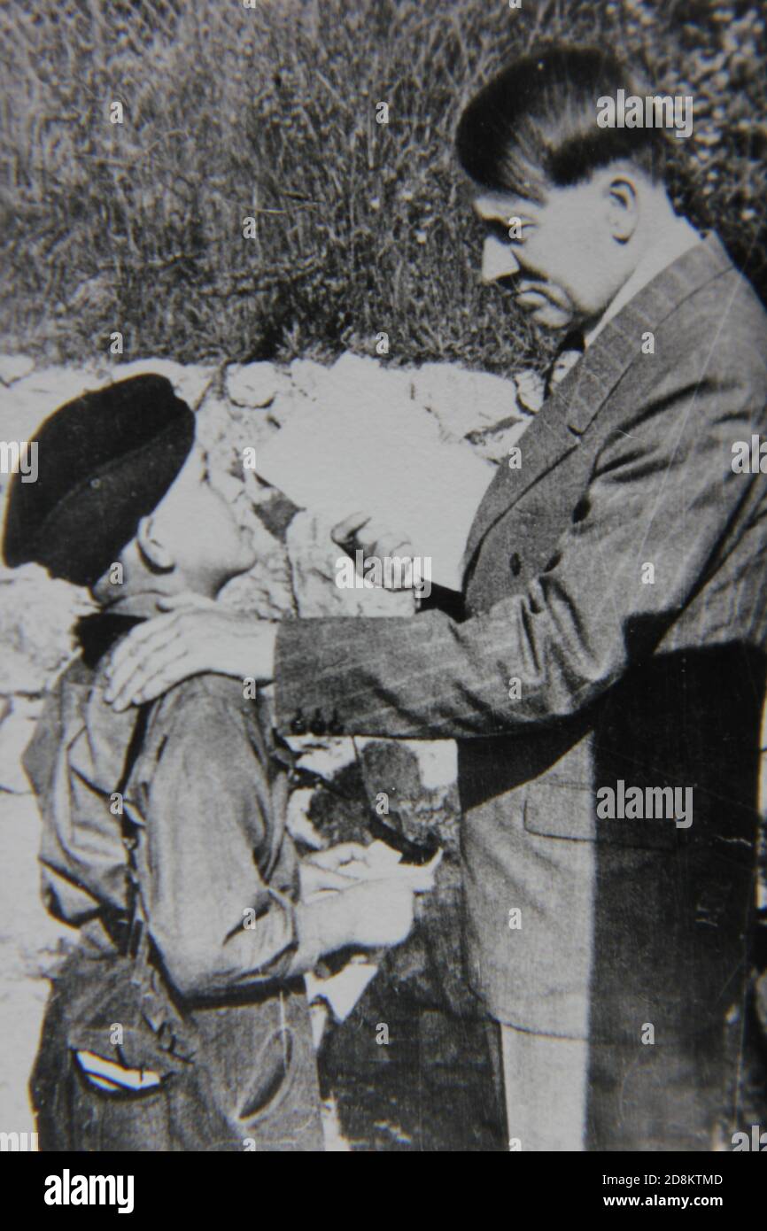Fine 1970s vintage black and white photography of Adolph Hitler ...