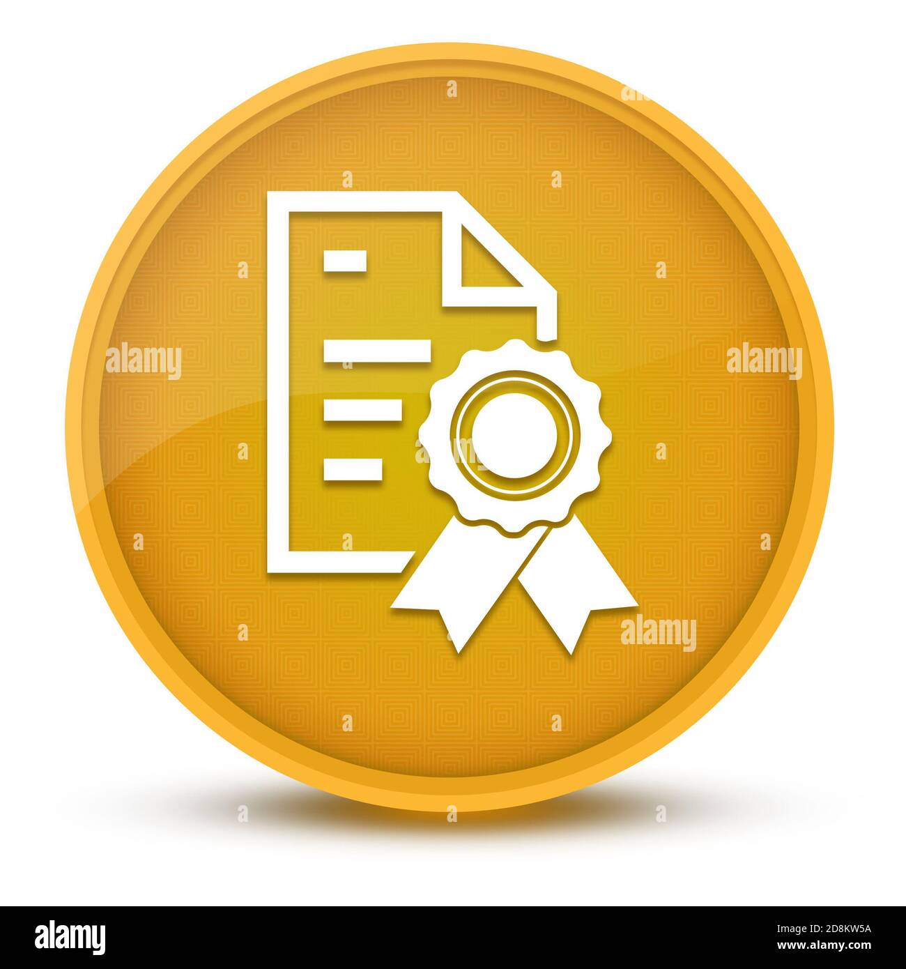 Authorization certificate Cut Out Stock Images & Pictures - Alamy