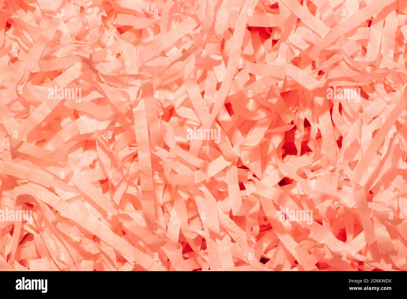 Set of orange thin paper confetti photographed close-up Stock Photo - Alamy