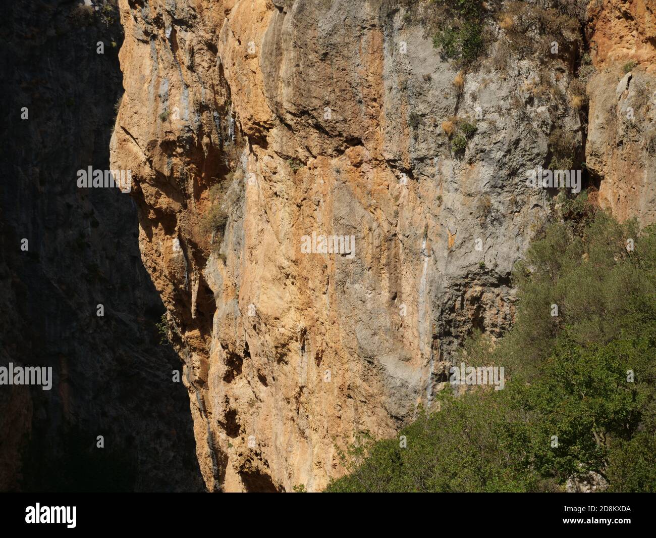 Huge cliffs captured in Crete, Greece during the daytime Stock Photo ...