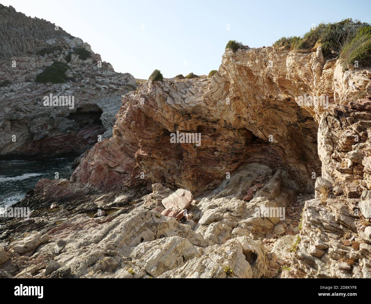 Huge cliffs captured in Crete, Greece during the daytime Stock Photo ...