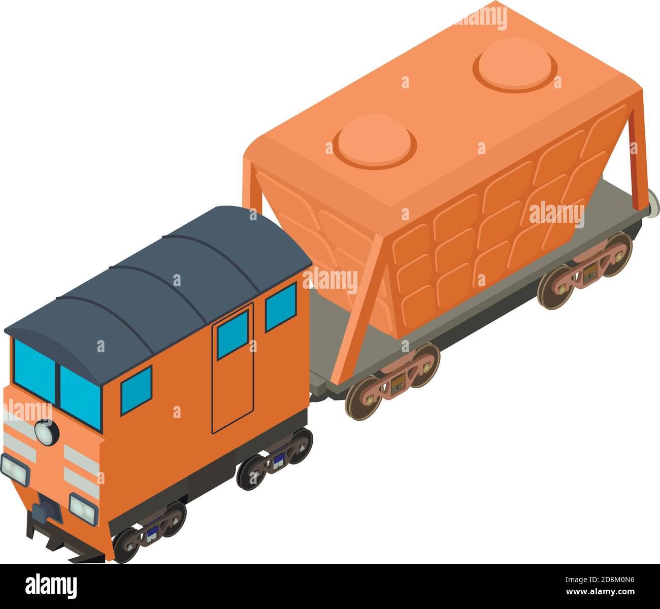Transporting heavy goods Stock Vector Images - Alamy