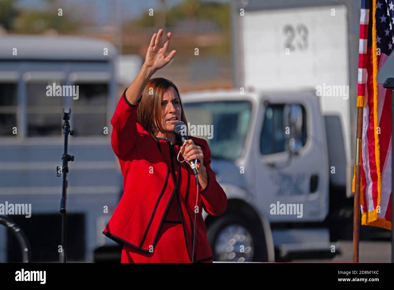 Tucson, Arizona, USA. 31st Oct, 2020. U.S Senator Martha McSally ...