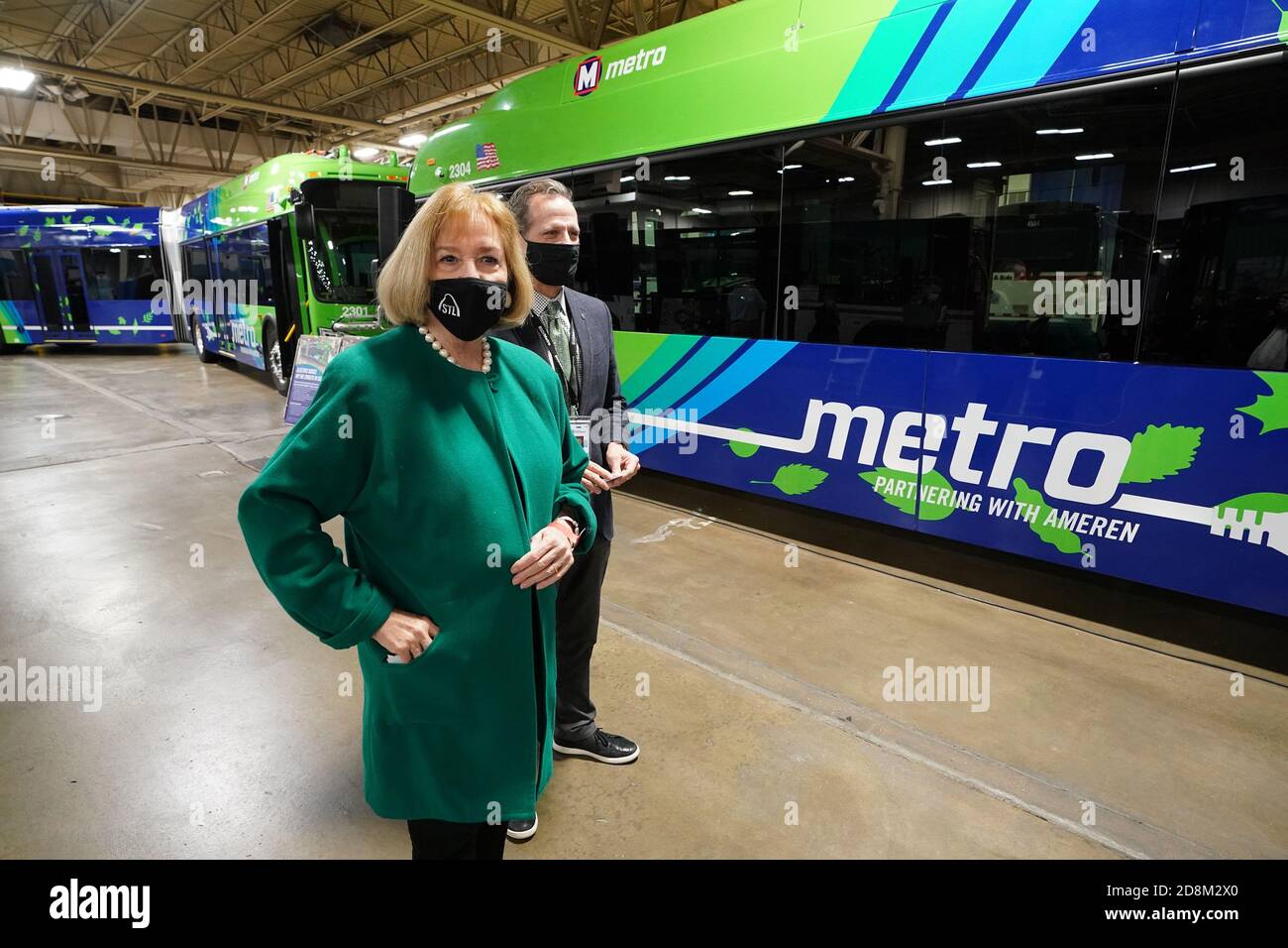 St. Louis, United States. 30th Oct, 2020. St. Louis Mayor Lyda Krewson ...