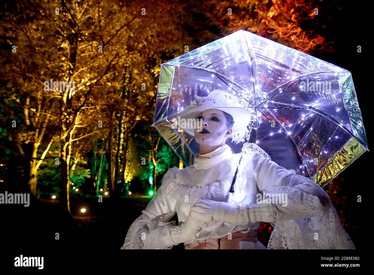 Gillian Gray from Rubber Chicken Theatre as a "Statue" at Hocus Pocus ...