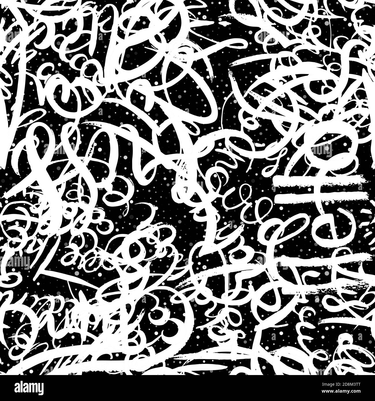 Graffiti on asphalt Stock Vector Images - Alamy