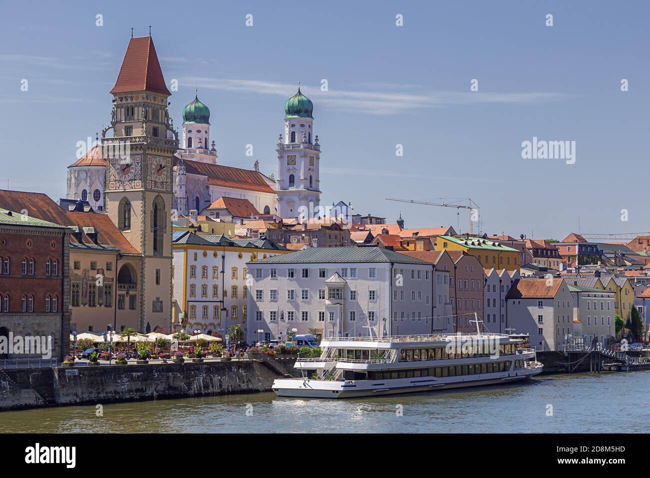 Passau germany from bridge hi-res stock photography and images - Alamy
