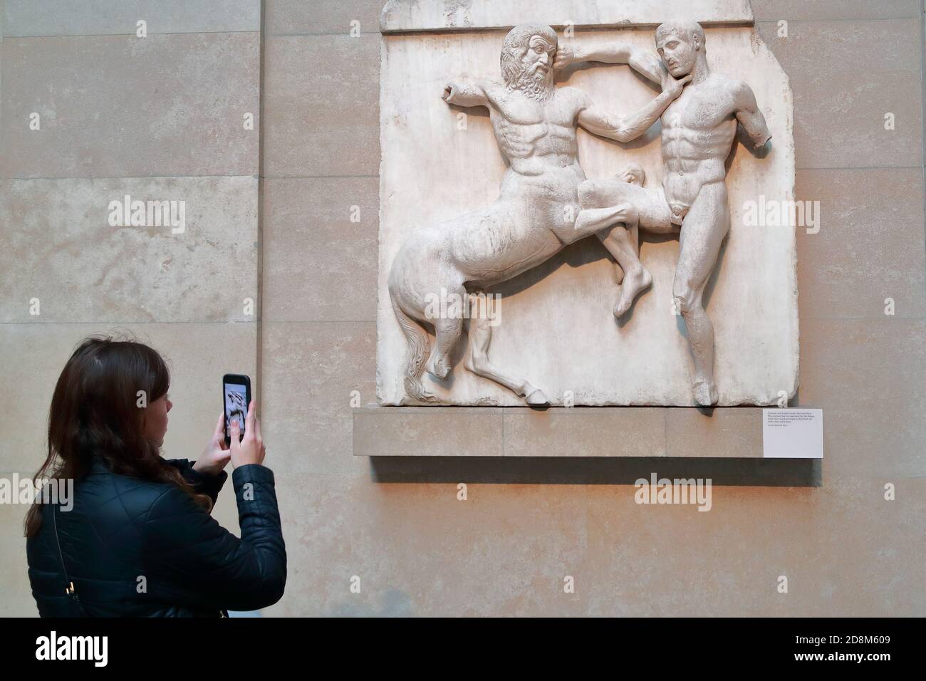 Nereid monument in the British Museum, London, UK Stock Photo - Alamy
