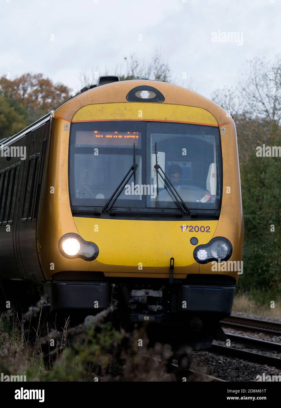 West Midlands Railway class 172 diesel train, Warwickshire, UK Stock ...