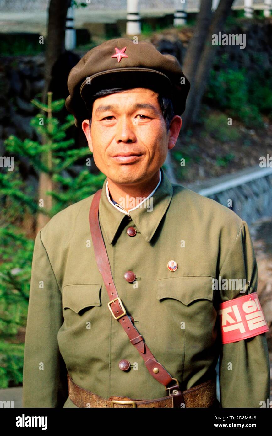 North korea man portrait hi-res stock photography and images - Alamy
