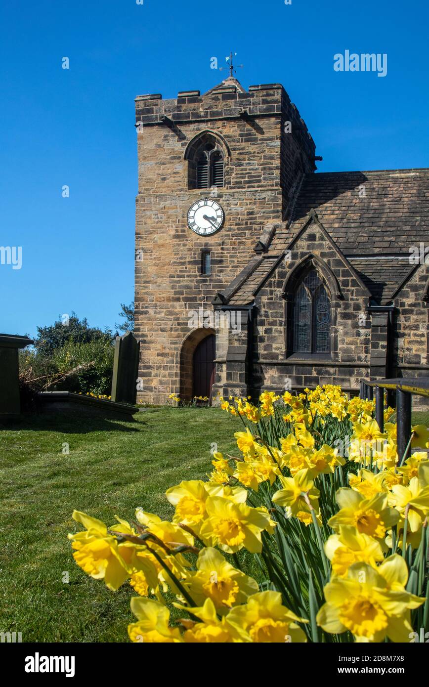 St Peter's Church in Rawdon, Near Leeds, Yorkshire, UK Stock Photo - Alamy