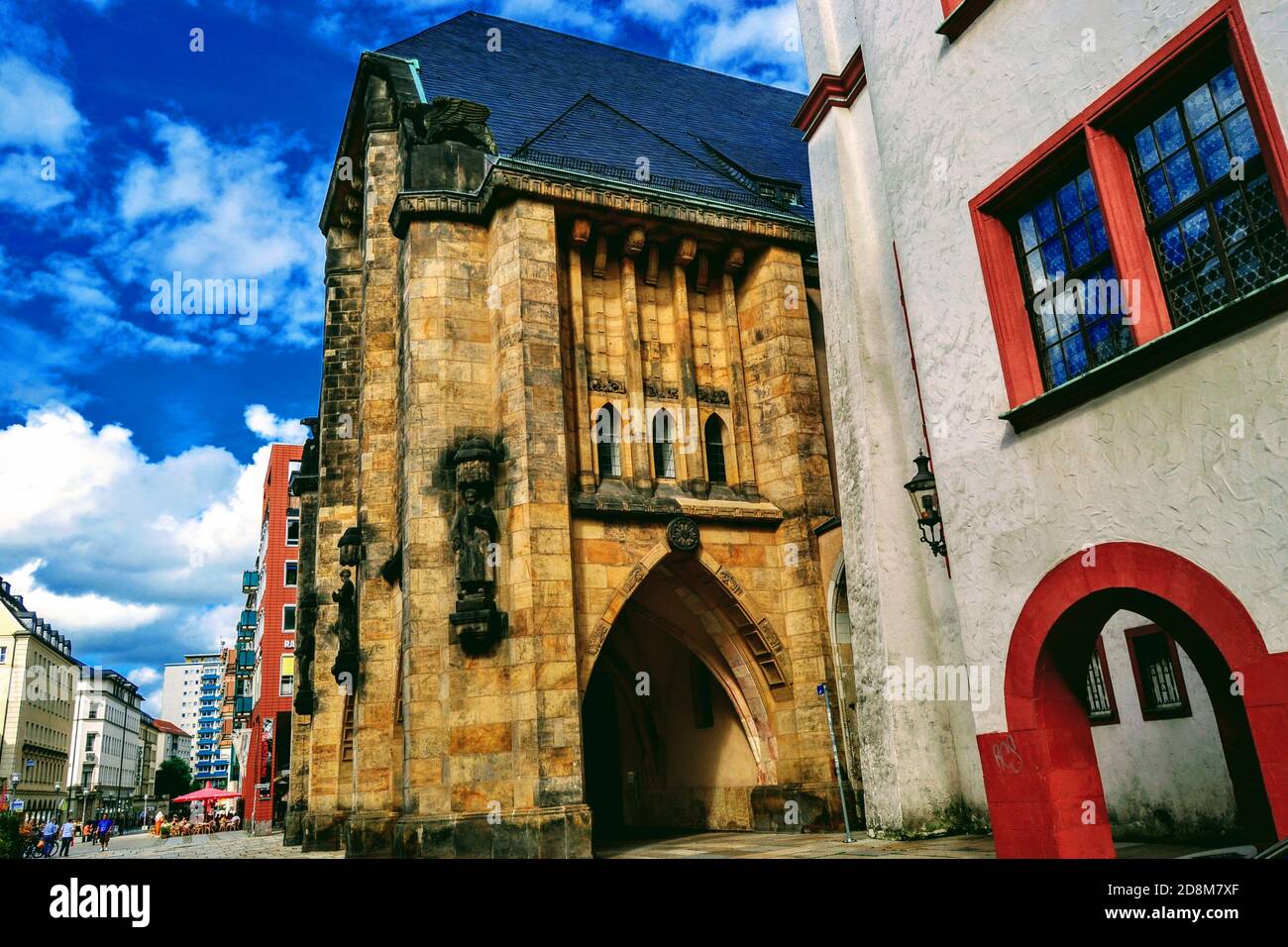 architecture, building, center, Chemnitz, city, city administration ...