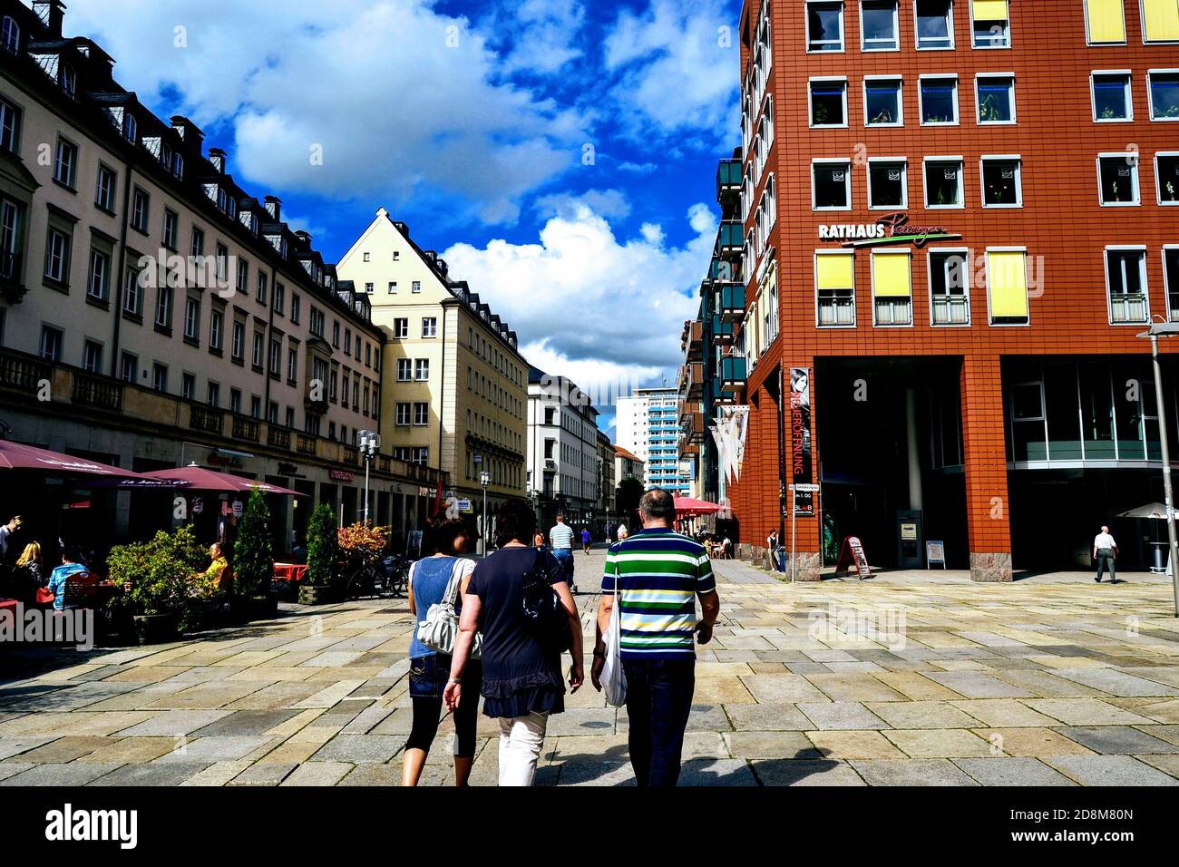 architecture, building, center, Chemnitz, city, city administration ...