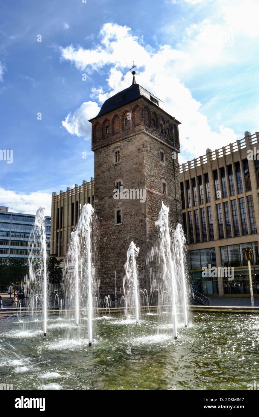 Chemnitz one of the most famous building. Ancient and old building of ...