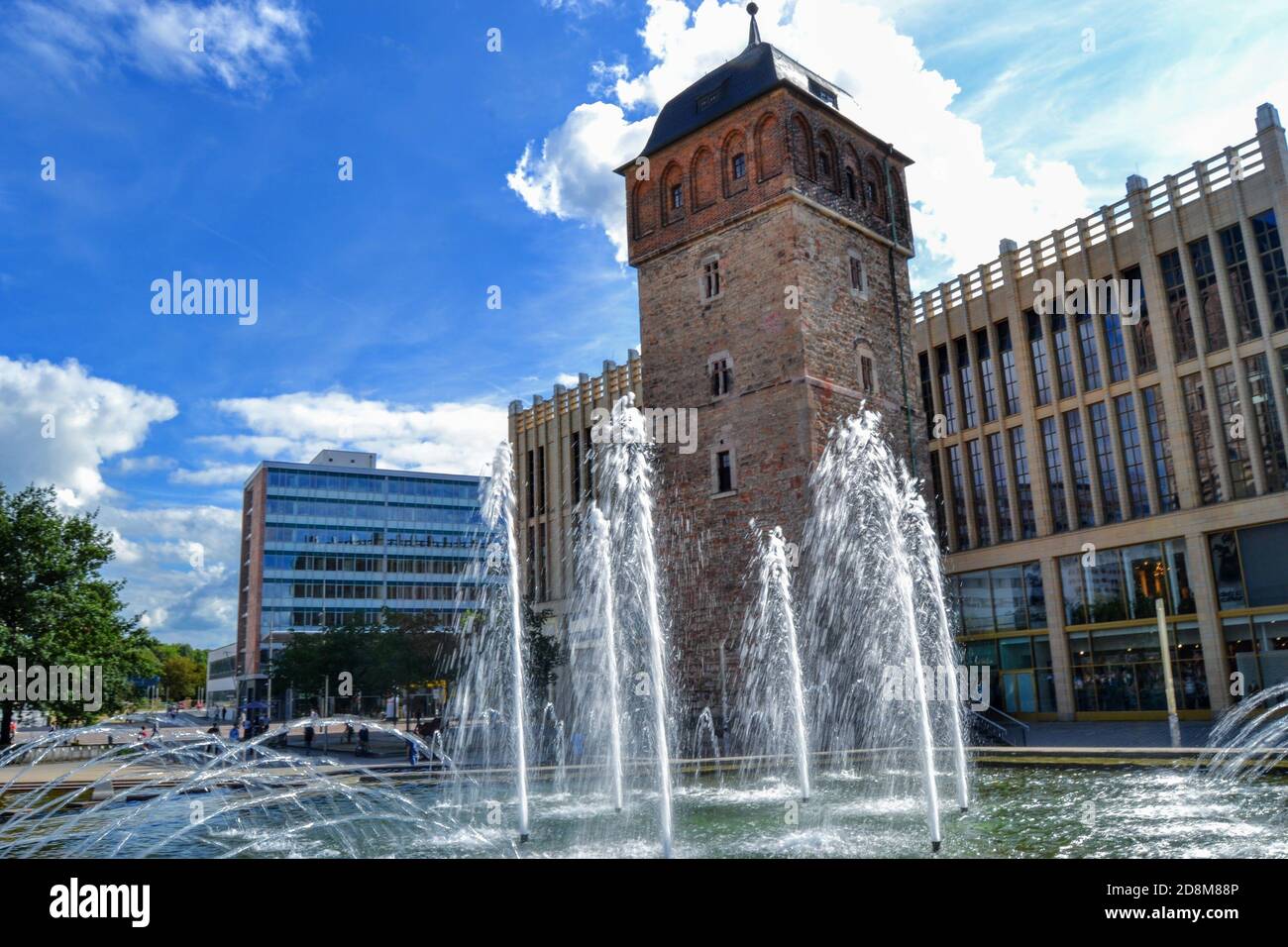 Chemnitz one of the most famous building. Ancient and old building of ...