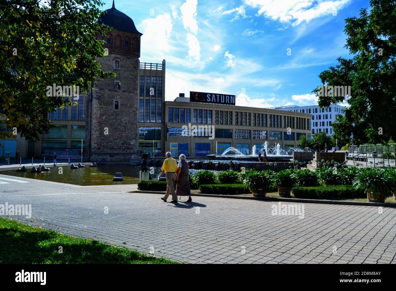 Chemnitz one of the most famous building. Ancient and old building of ...