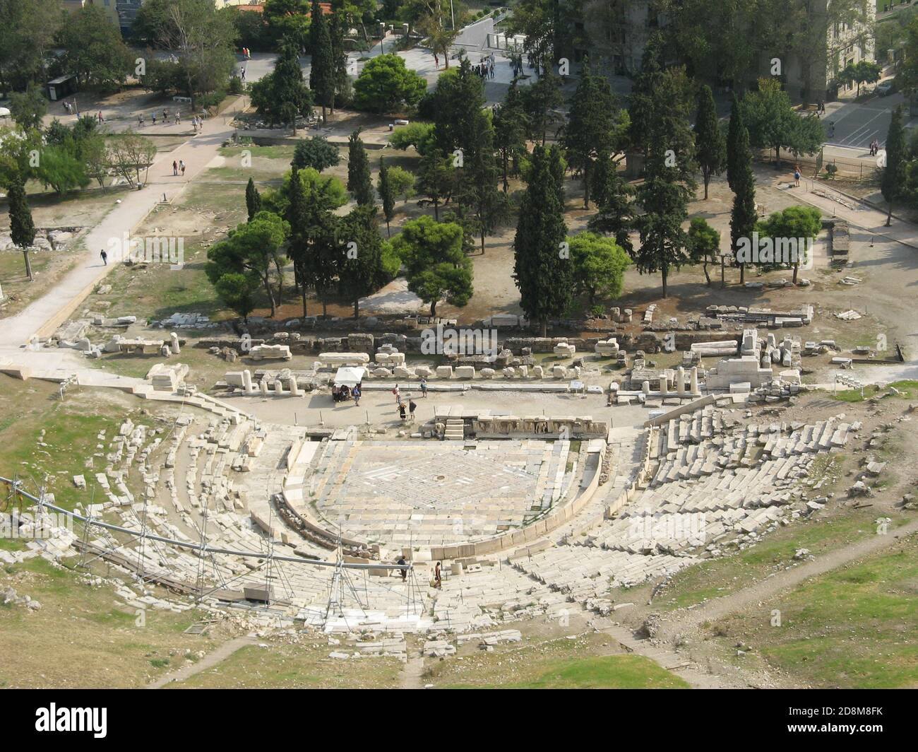 Dionysus theatre reconstruction hi-res stock photography and images - Alamy