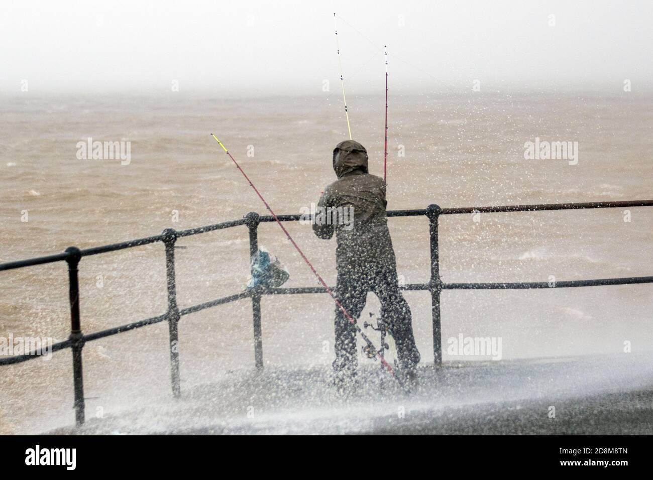 Fishing struggle in rough seas hi-res stock photography and images - Alamy