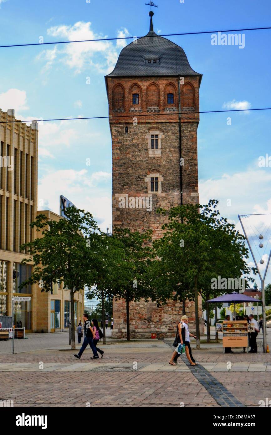 Chemnitz one of the most famous building. Ancient and old building of ...