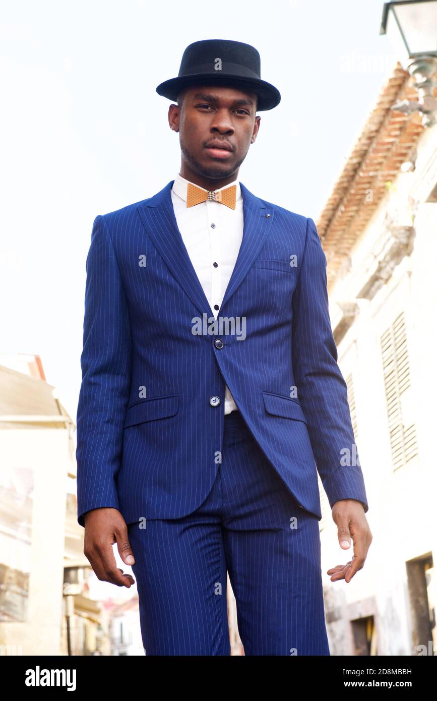 Hat bowtie hipster style fashion hi-res stock photography and images ...