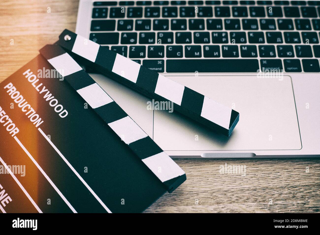 Film producer production desk hi-res stock photography and images - Alamy