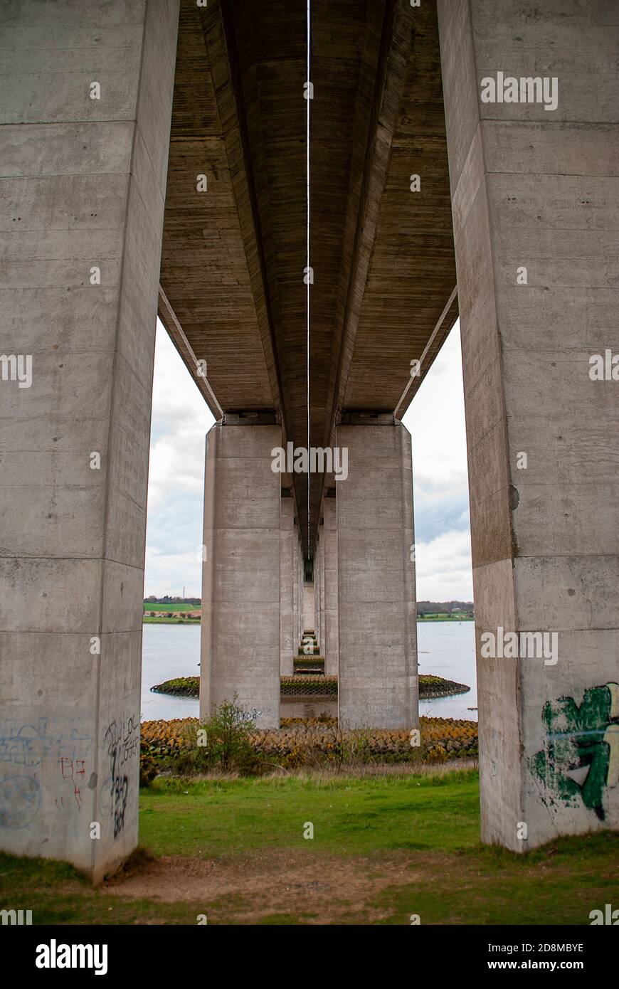 The Orwell Bridge near Ipswich in Suffolk, UK Stock Photo - Alamy