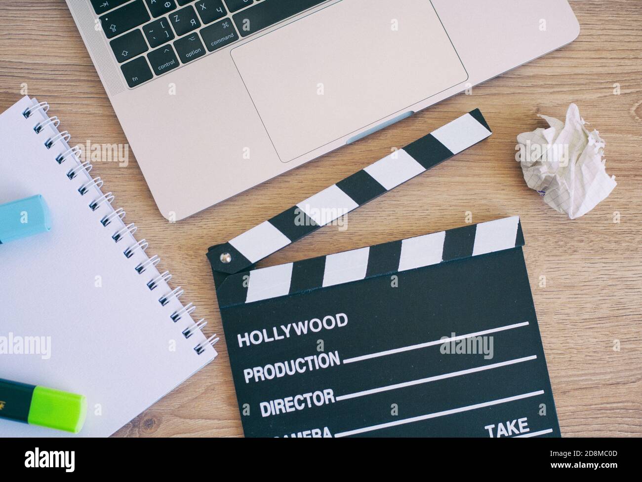 Editing table movie hi-res stock photography and images - Alamy