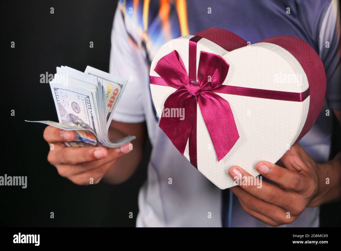 Man holding money box hi-res stock photography and images - Alamy