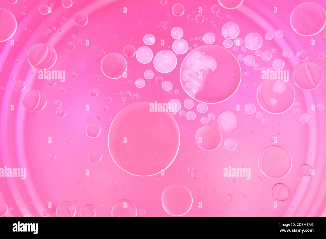 oil floating on colour water-special effect Stock Photo - Alamy