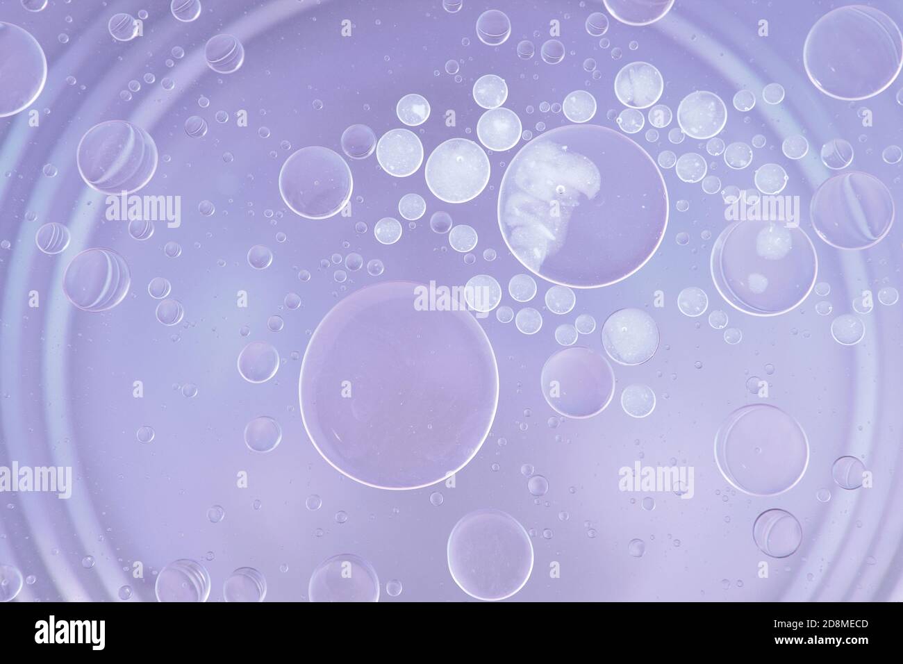 oil floating on colour water-special effect Stock Photo - Alamy