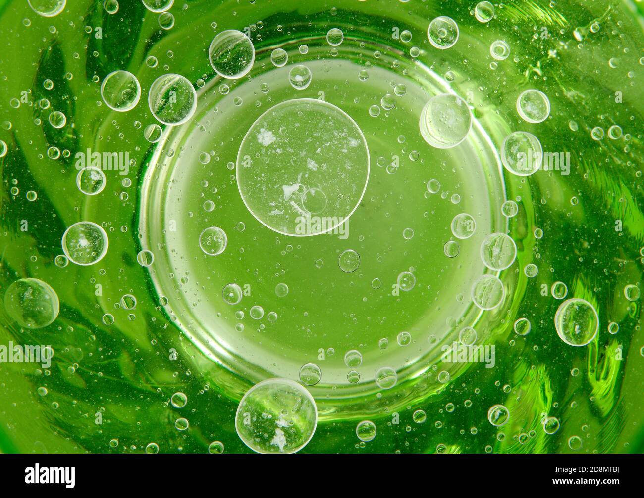 oil floating on colour water-special effect Stock Photo - Alamy