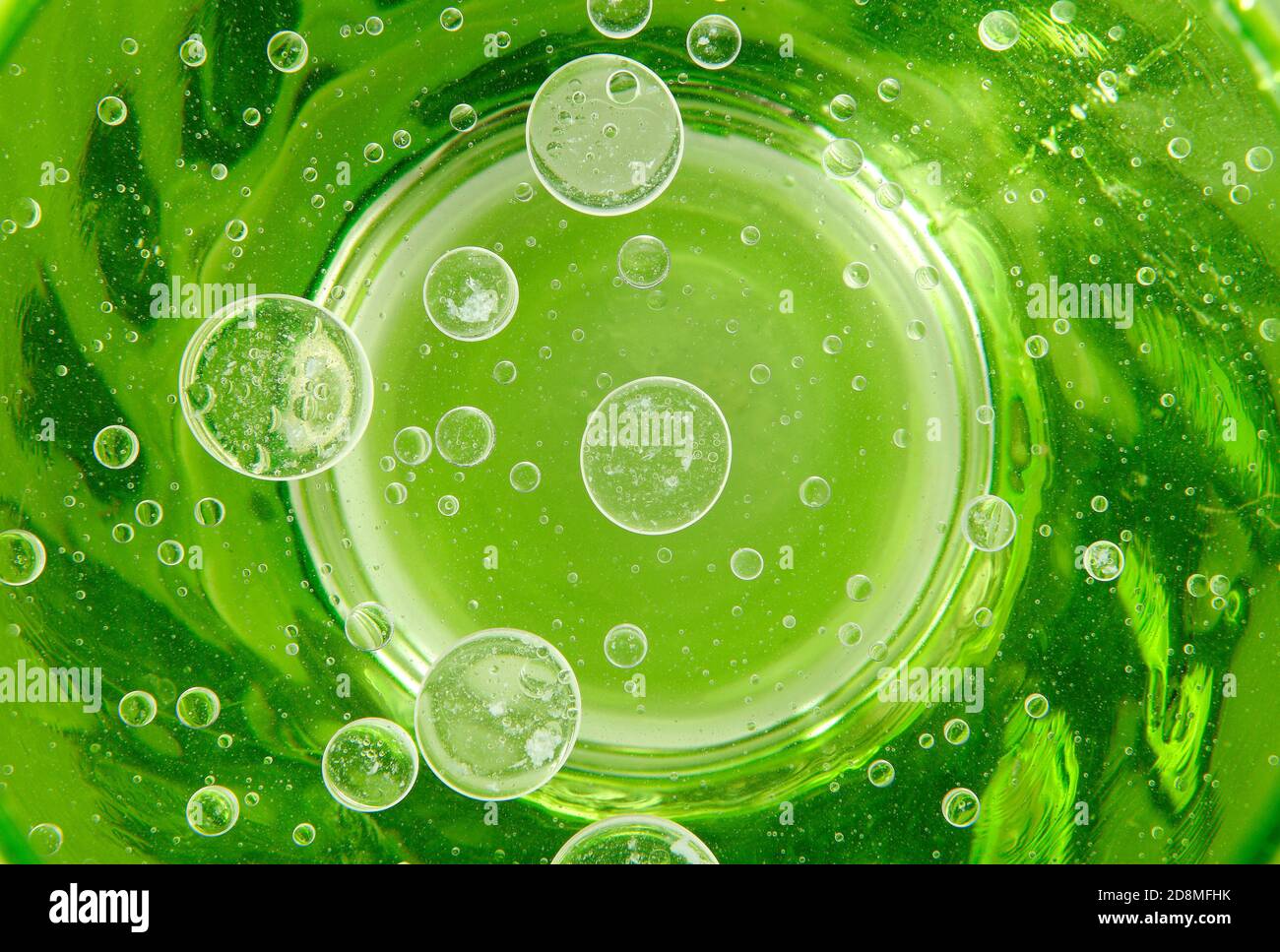 oil floating on colour water-special effect Stock Photo - Alamy