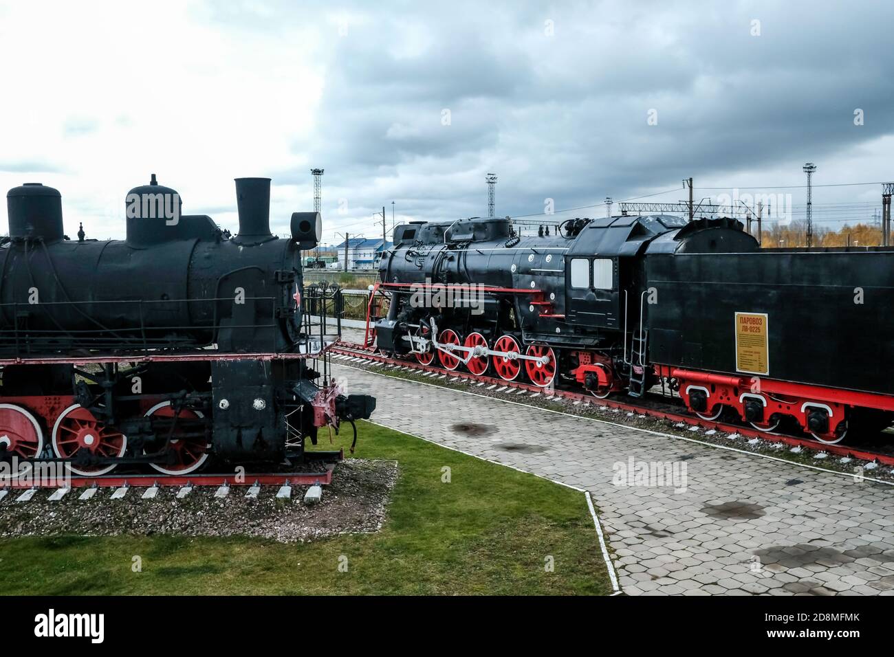 History transport russian steam locomotive hi-res stock photography and ...