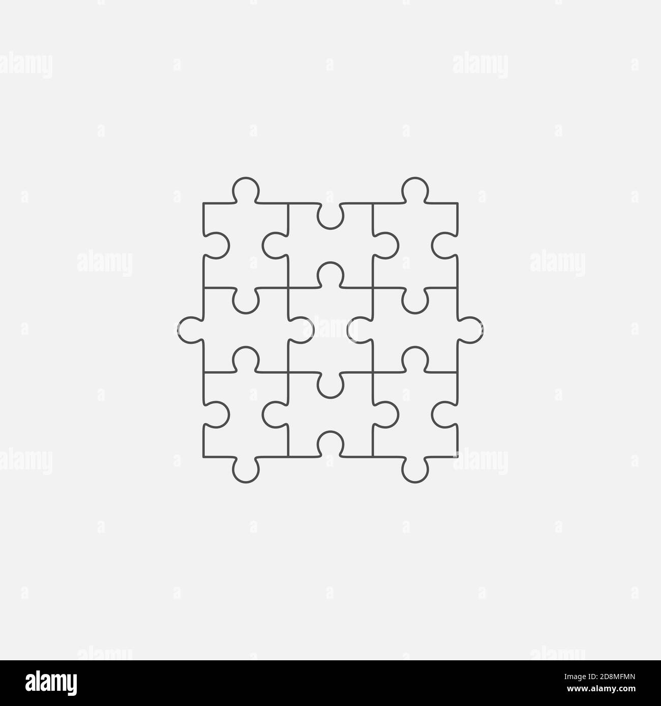 Jigsaw puzzle 25 pieces hi-res stock photography and images - Alamy