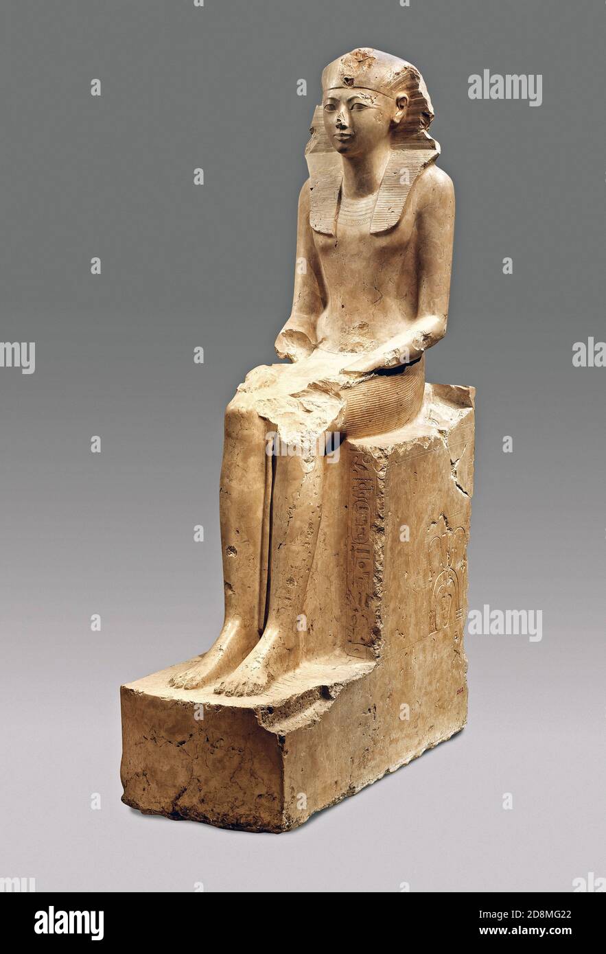 A limestone statue of the Queen Hatshepsut from The MET Museum of Art ...