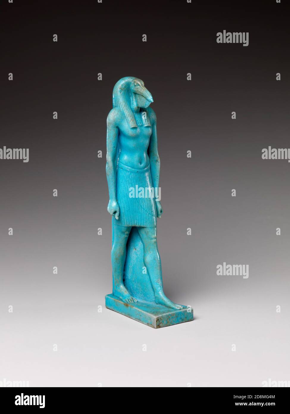 Egyptian fayence statuette of the god Thoth from the MET Museum in N.Y ...