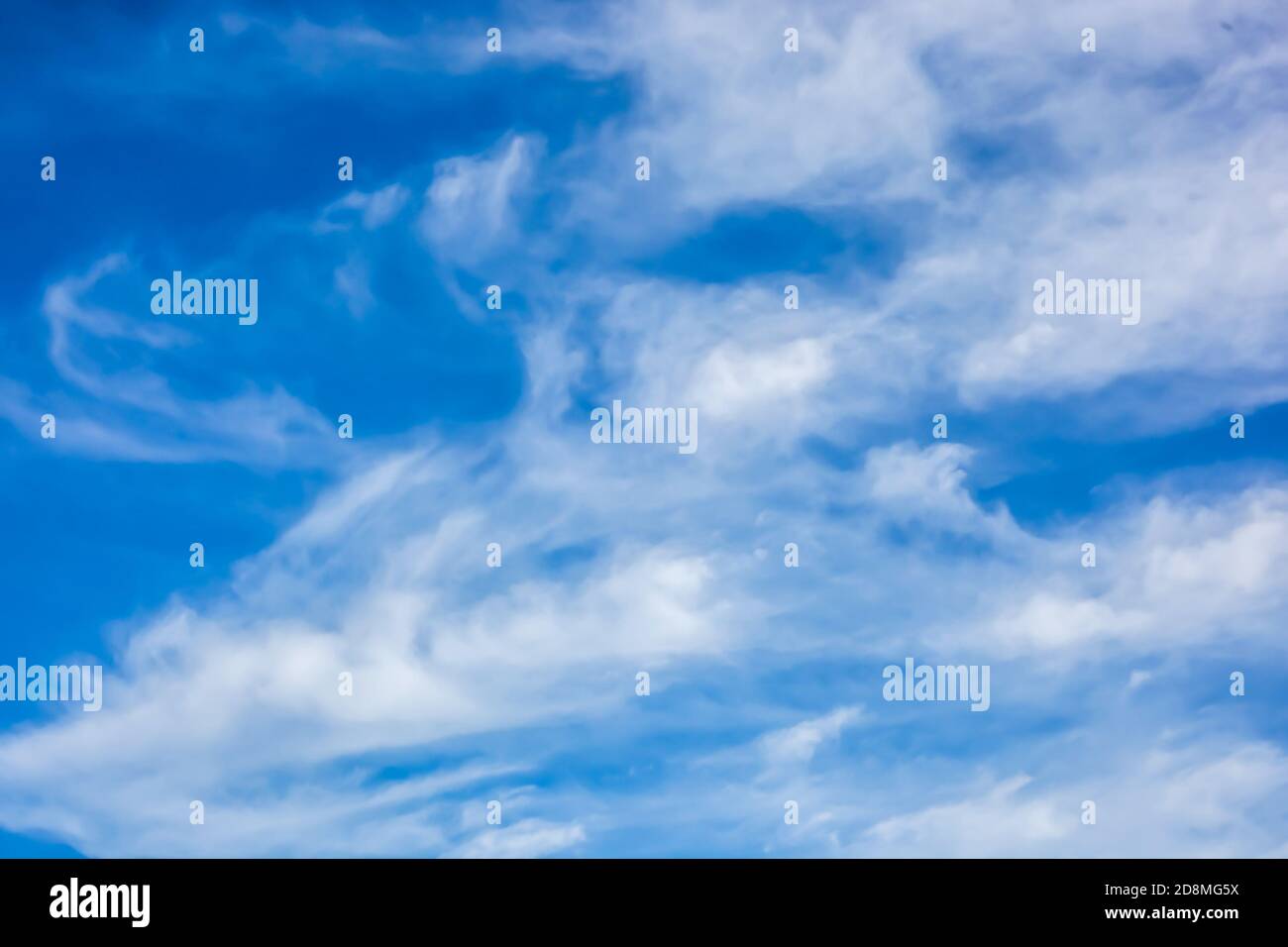 Low angle shot of the sky with clouds captured during the daytime Stock ...