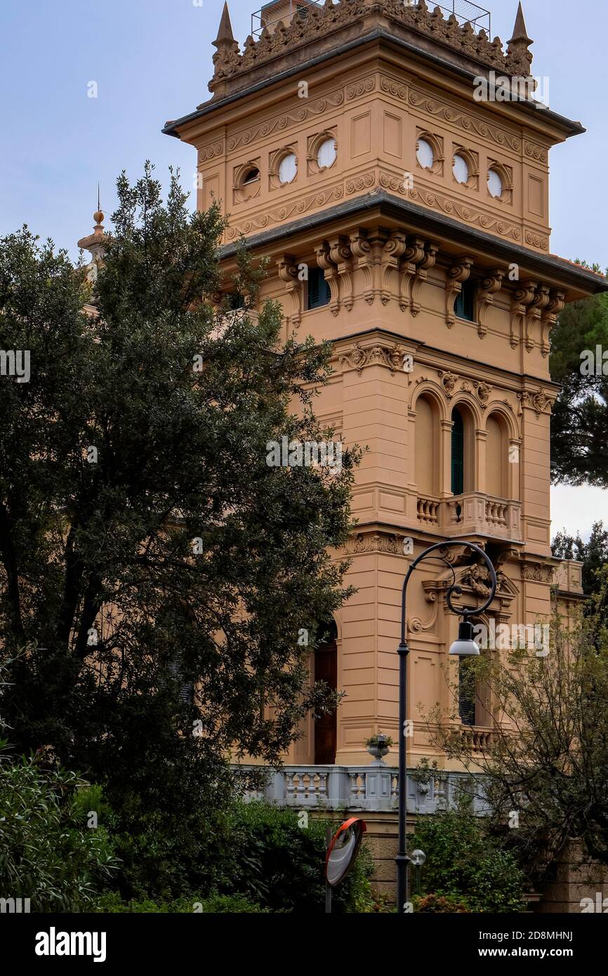 Beautiful Mansion House in Rapallo, Italy Stock Photo - Alamy