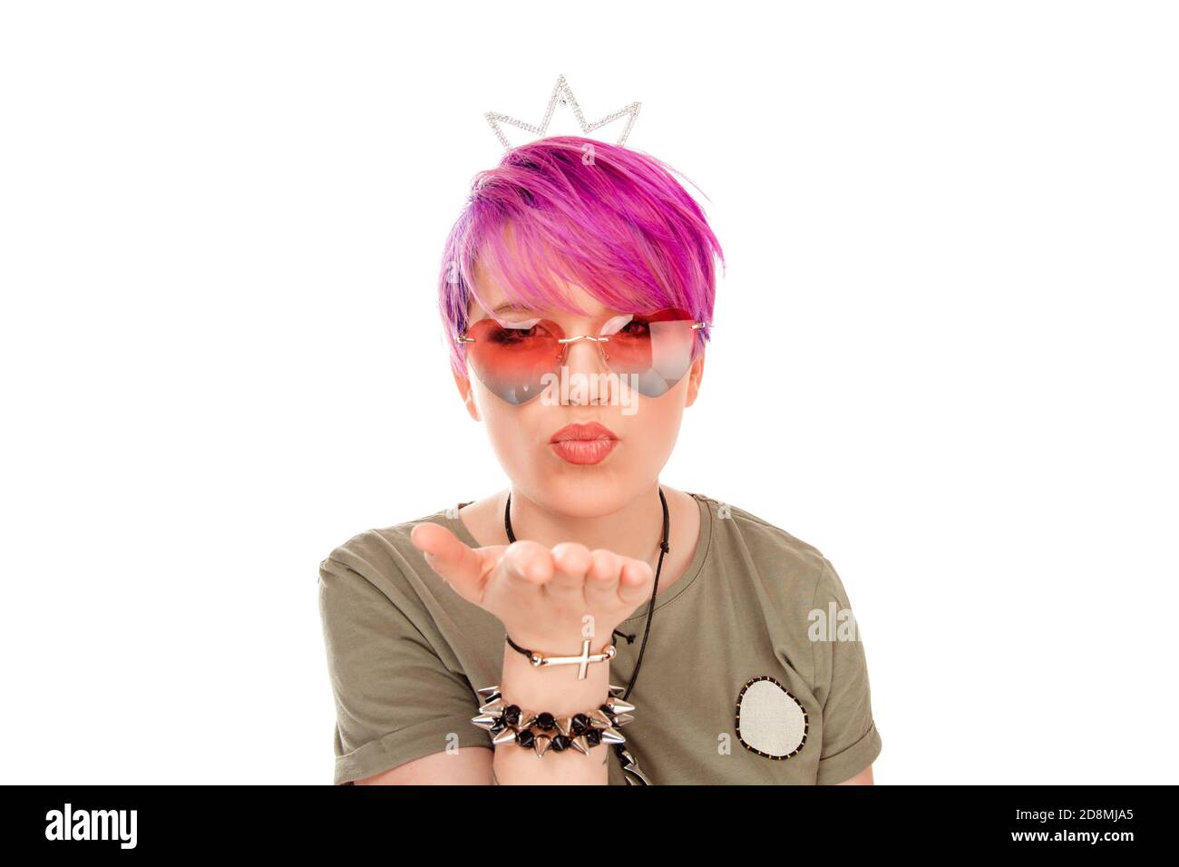 Puckered lips hi-res stock photography and images - Alamy