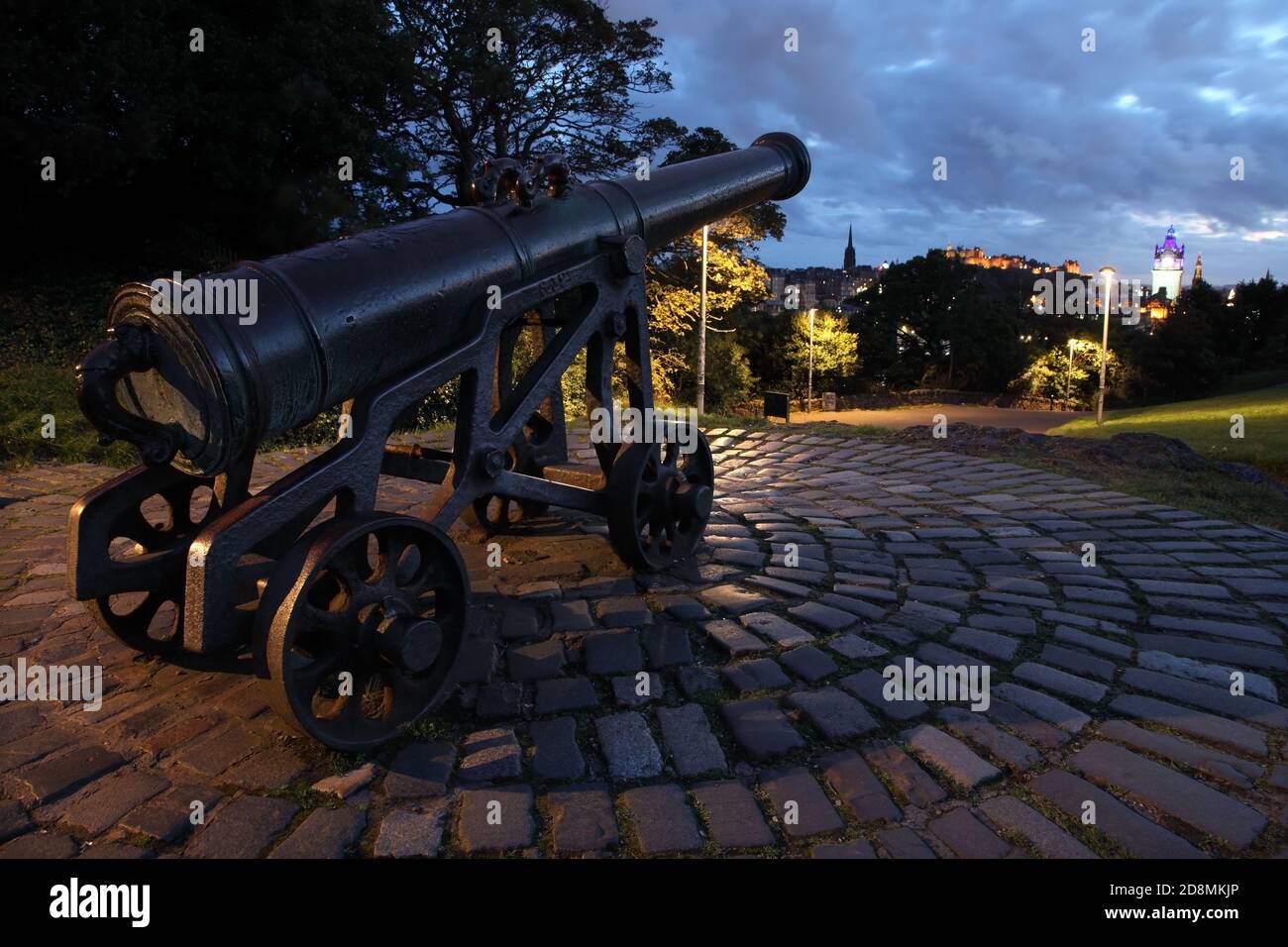 The Portuguese Cannon or the Calton Hill Cannon, Calton Hill, Edinburgh ...