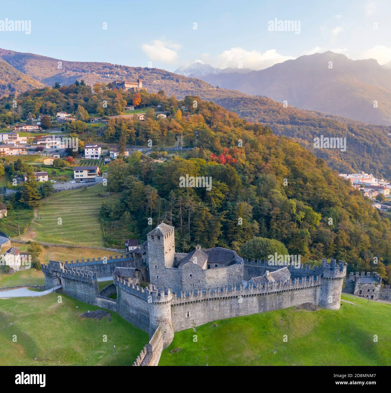 Bellinzona castle hi-res stock photography and images - Alamy